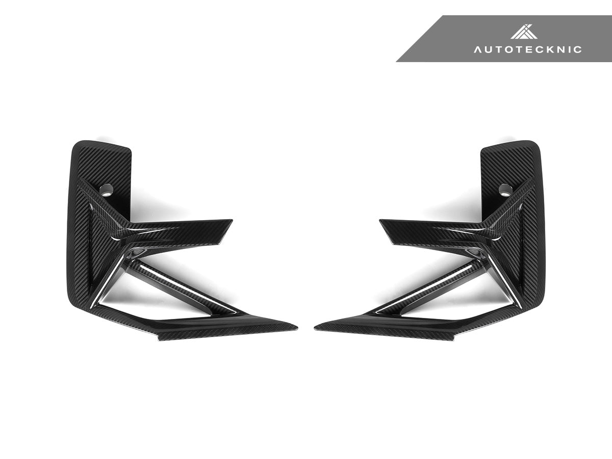 AutoTecknic Dry Carbon Front Bumper Trim Set - F97 X3M LCI | F98 X4M L ...