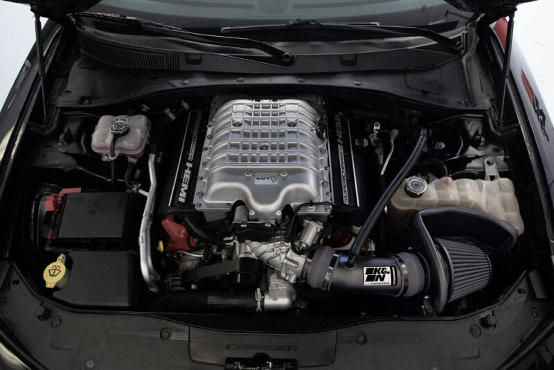 K&N 17-23 Dodge Charger/Challenger Hellcat SC 6.2L V8 DRYFLOW Performa ...