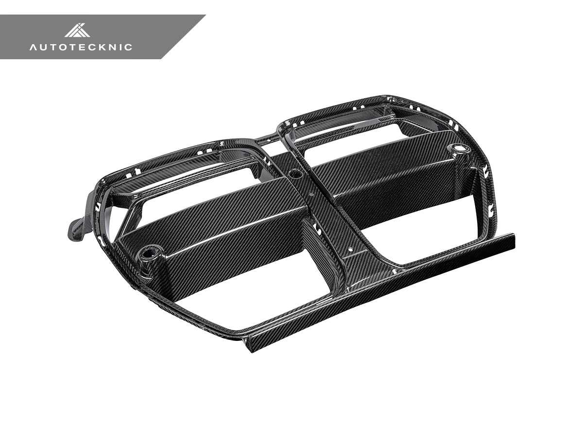 AutoTecknic Dry Carbon Competizione GT4 Front Grille - G80 M3 | G82/ G ...