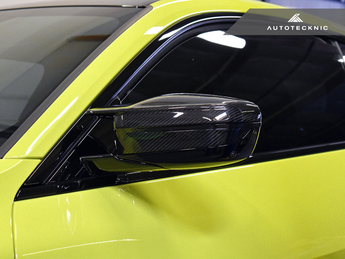 AutoTecknic Dry Carbon Fiber Mirror Covers - G80 M3 | G82/ G83 M4 ...