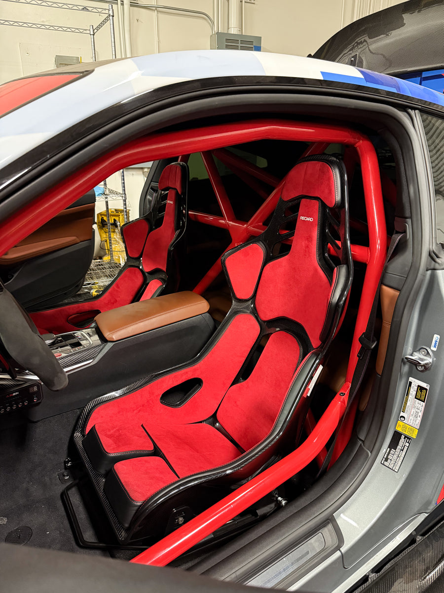 StudioRSR Tesseract CWC 6-point BMW M4 Roll Cage / Roll Bar (G82 ...