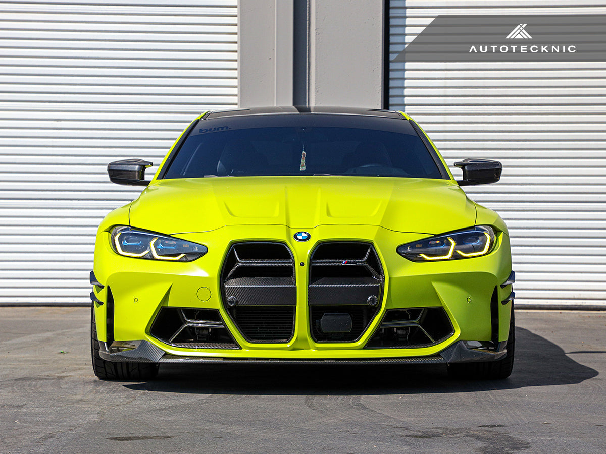 AutoTecknic Dry Carbon Competizione GT4 Front Grille - G80 M3 | G82/ G ...