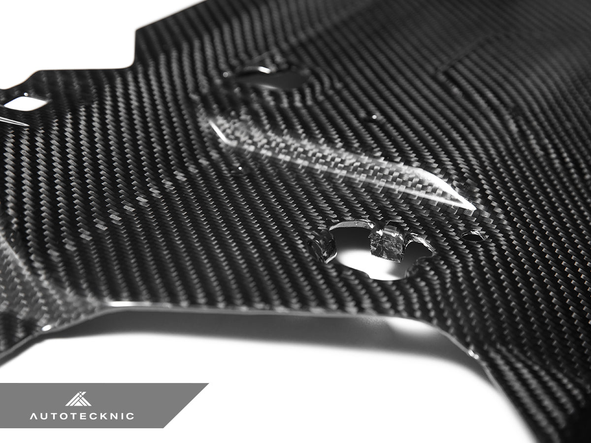 AutoTecknic Dry Carbon Fiber Cooling Shroud - F97 X3M | F98 X4M ...