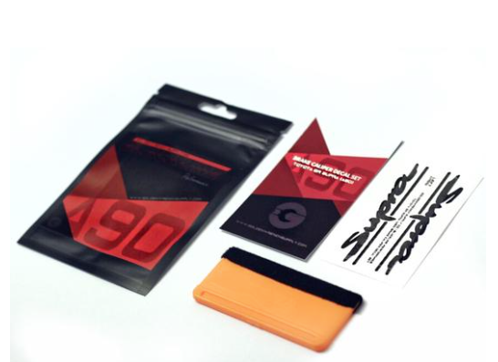 Toyota GR Supra 2020+ (A90) BLACKLINE Performance Brake Caliper Decal ...