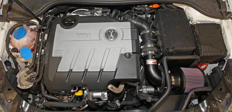 K&N 13-14 Volkwagen Jetta TDI 2.0L Typhoon Short Ram Intake – Studio RSR