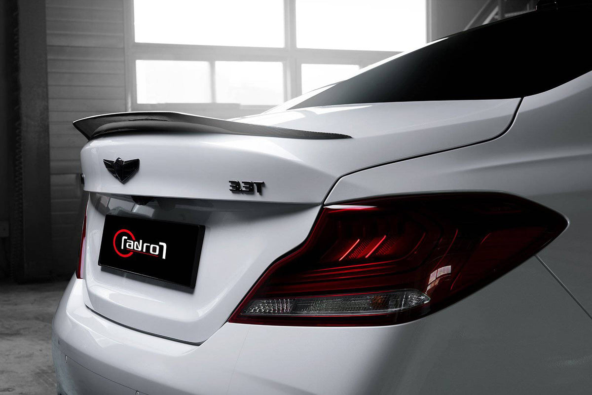 Genesis G70 Carbon Fiber Trunk Spoiler V1 – Studio RSR